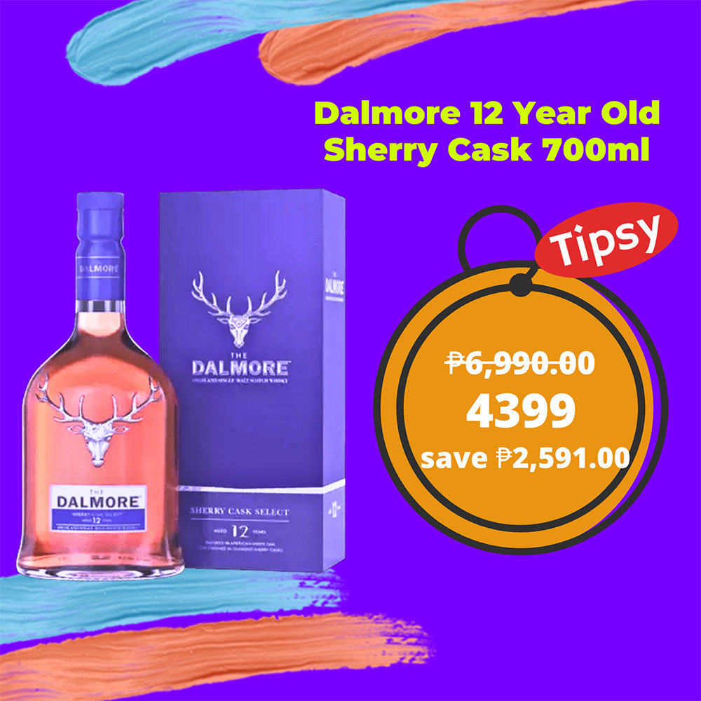 Dalmore 12 Year Old Sherry Cask 700ml – Tipsy Dalmore 12 Year Old Sherry Cask 700ml – Tipsy
