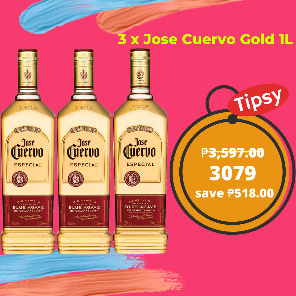 Buy 3 x Jose Cuervo Gold 1L Promo at a Very Affordable Price in the Ph ...