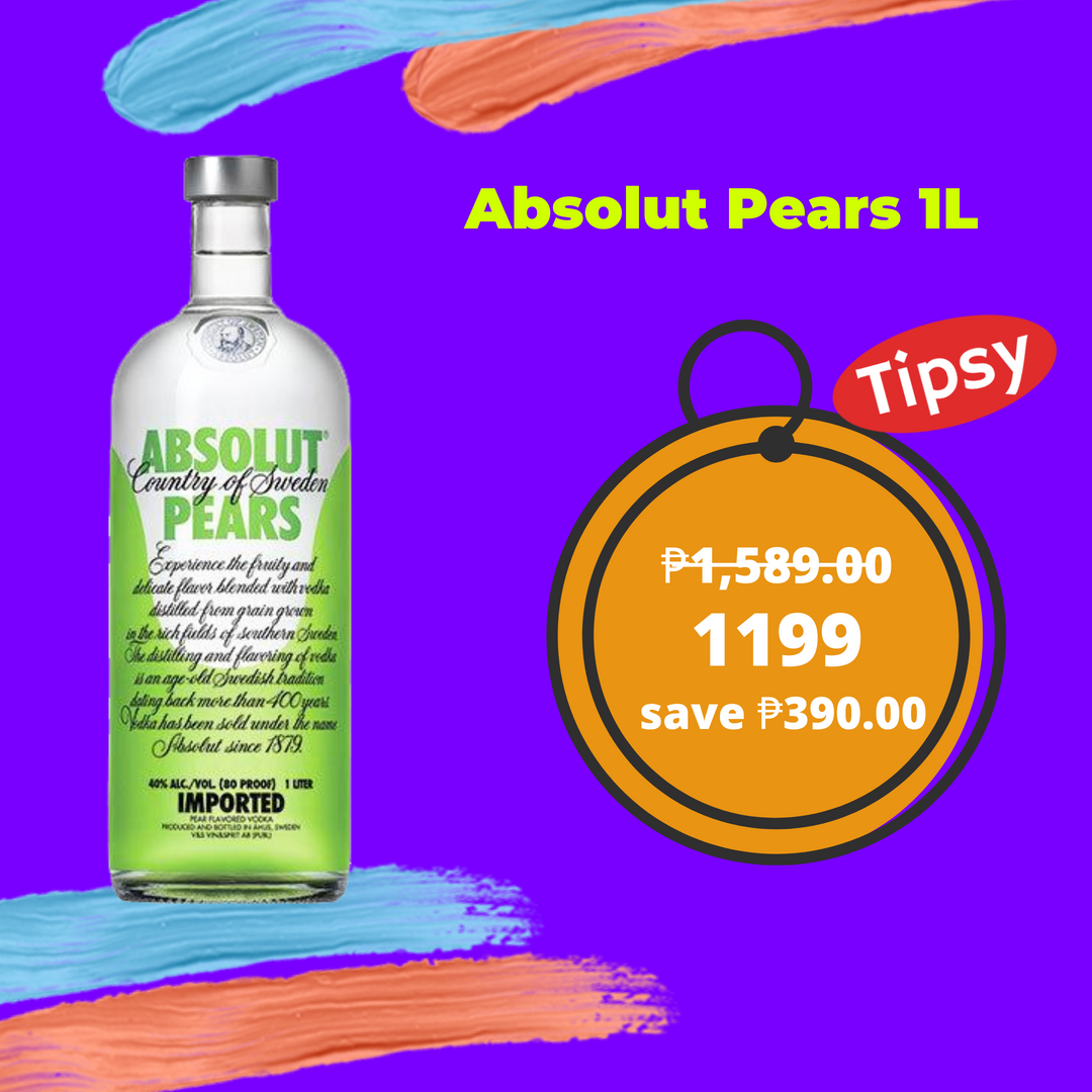 Absolut Pears 1L – Tipsy