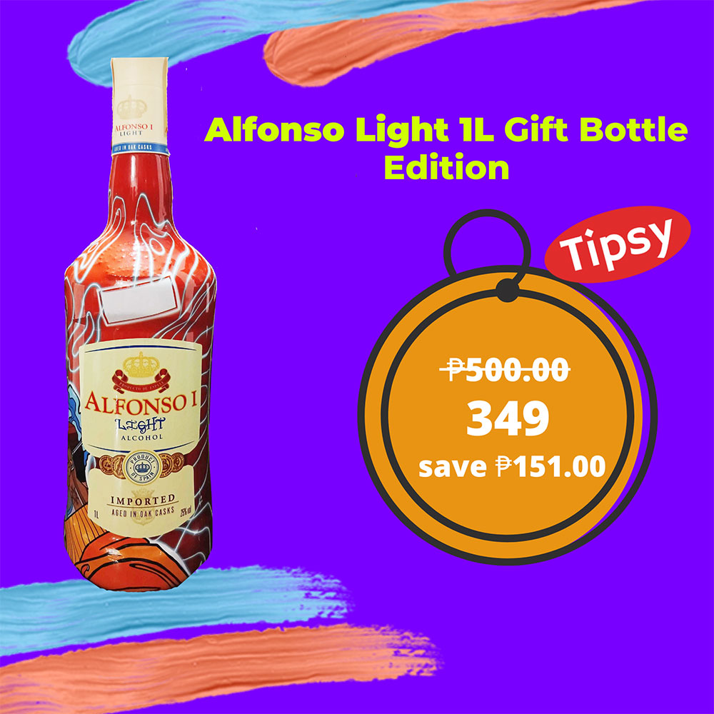 Buy Alfonso Light Brandy 1L Gift Bottle Edition at a Very Affordable P ...