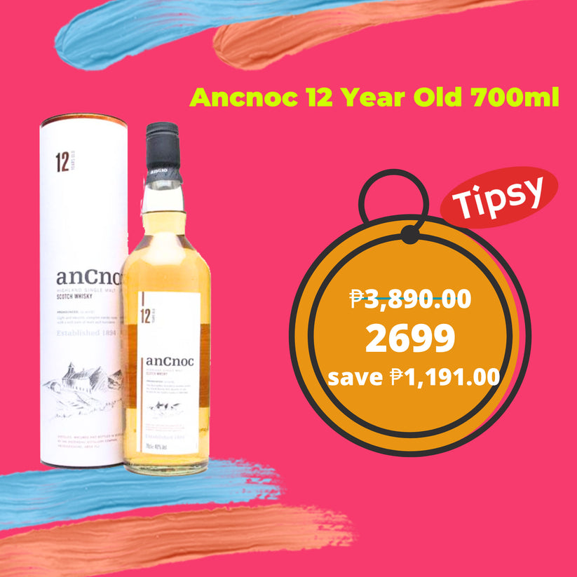 Buy Ancnoc 12 Year Old 700ml Single Malt Whisky at a Very Affordable P ...