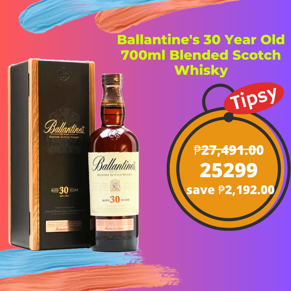 Buy Ballantine's 30 Year Old 700ml Blended Scotch Whisky at a Very Aff – Tipsy