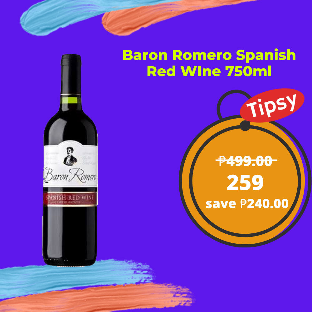 Buy Baron Romero Spanish Red Wine 750ml at a Very Affordable Price in ...