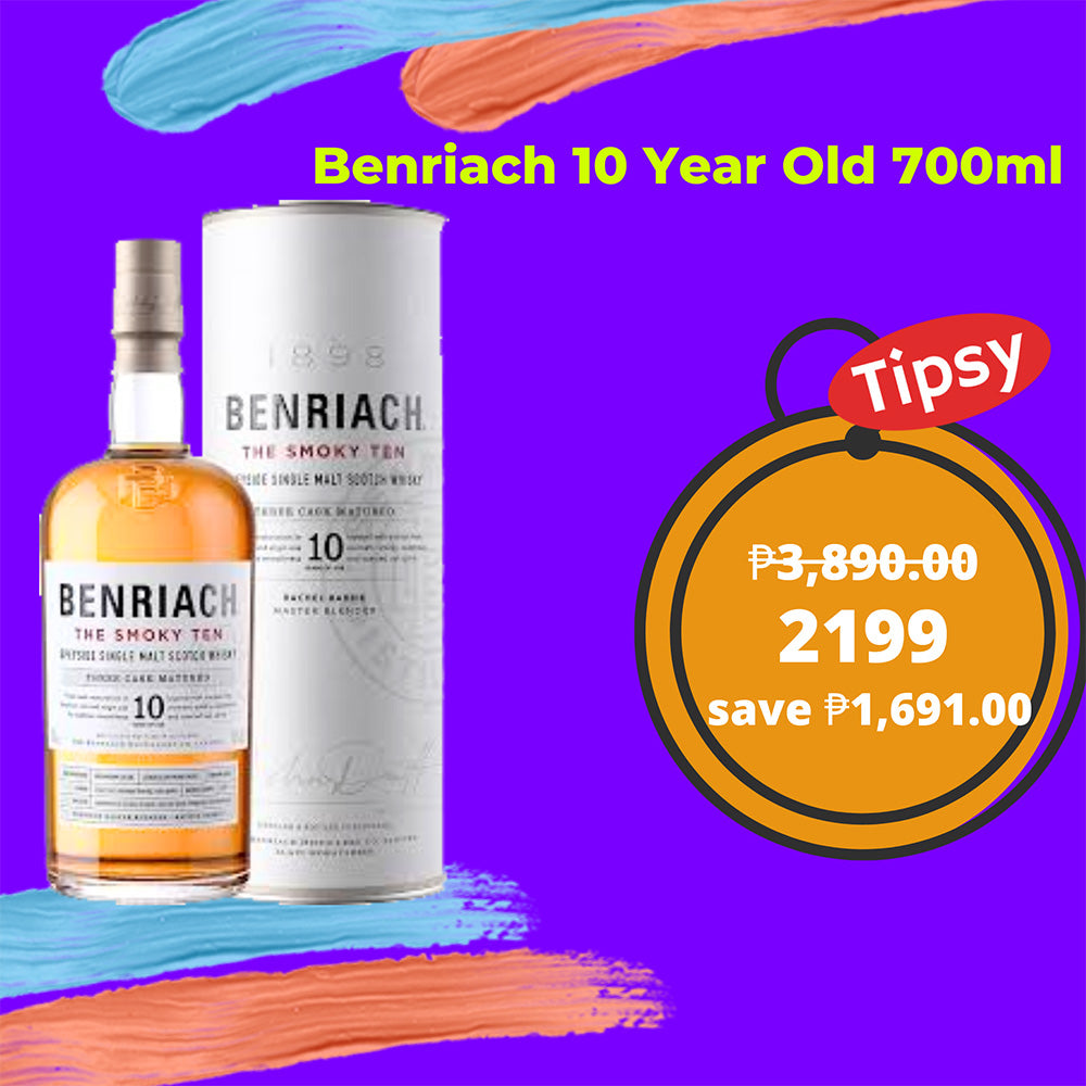 Benriach 10 Year Old 700ml – Tipsy