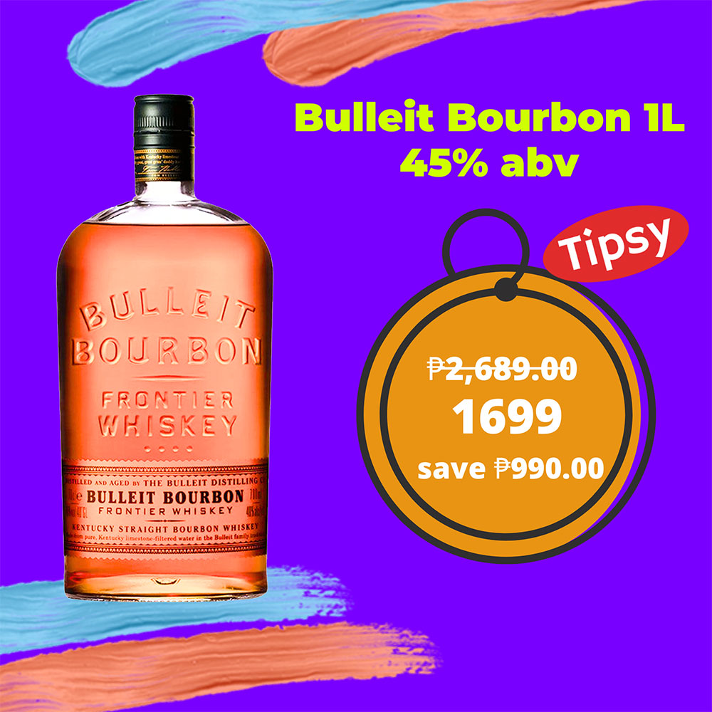 Bulleit Bourbon 1L 45% Abv – Tipsy