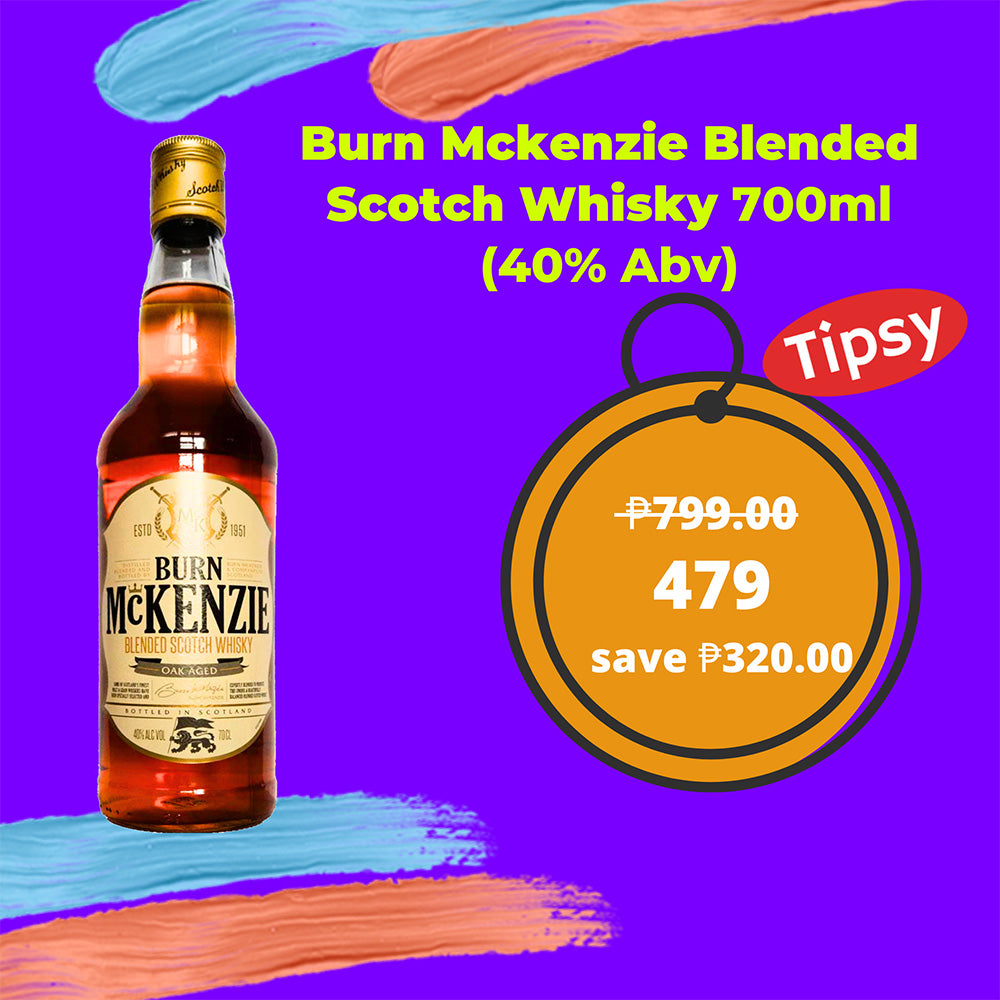 Burn Mckenzie Blended Scotch Whisky 700ml (40% Abv) – Tipsy