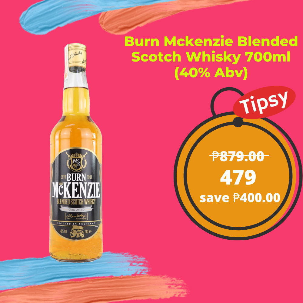 Buy Burn Mckenzie Blended Scotch Whisky 700ml (40% Abv) at a Very Affo ...