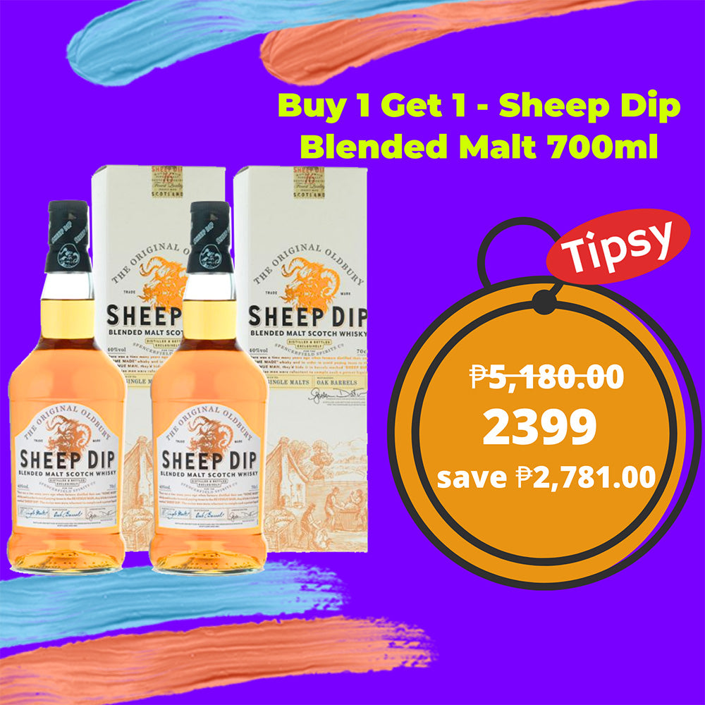 Buy 1 Get 1 - Sheep Dip Blended Malt 700ml – Tipsy