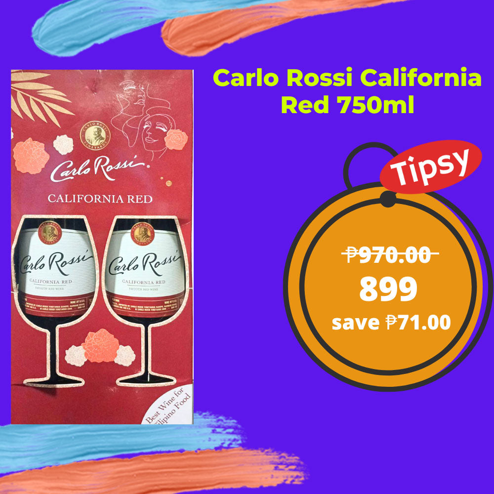 Buy Carlo Rossi California Red Duo Pack 750ml Wine at a Very Affordabl – Tipsy