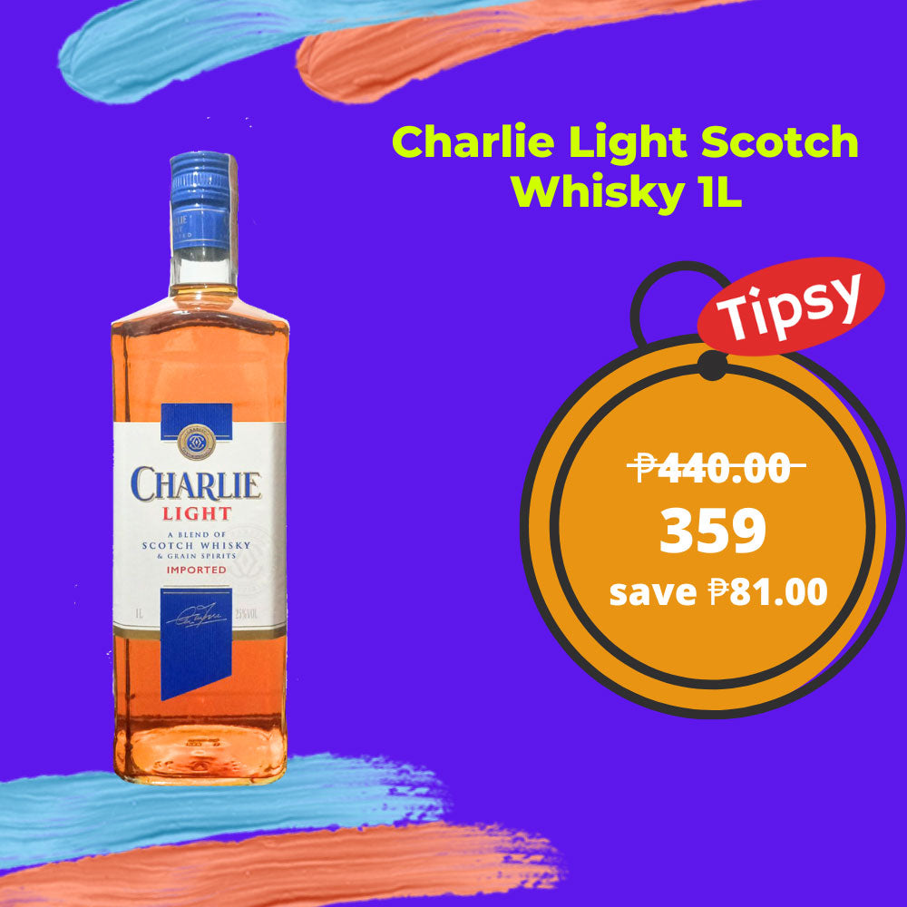 Buy Charlie Light Scotch Whisky 1L at a Very Affordable Price in the P ...