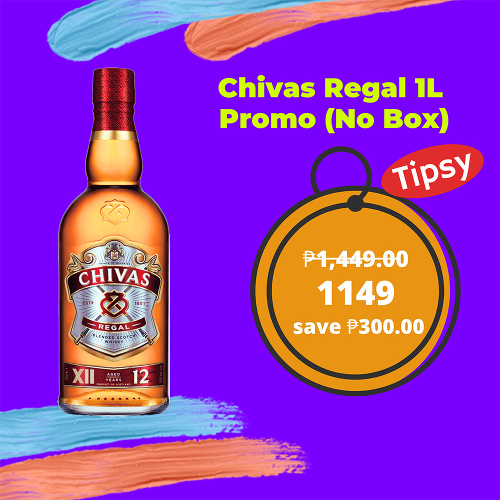 Buy Chivas Regal Whisky 1L Promo (No Box) at a Very Affordable Price i ...