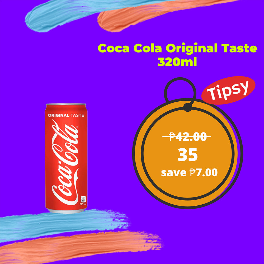 Coca Cola Original Taste 320ml – Tipsy