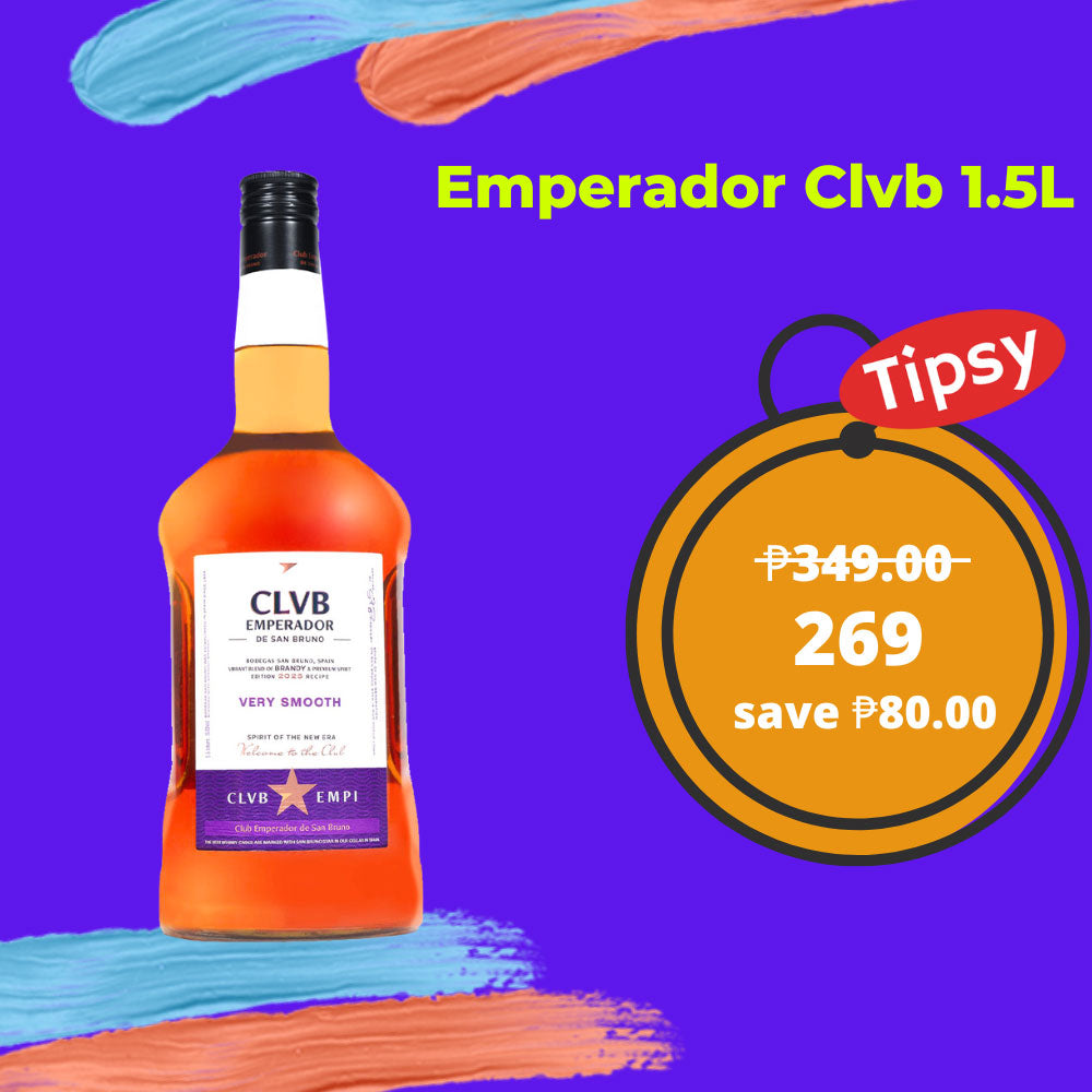 Buy Emperador Clvb Brandy 1.5L at a Very Affordable Price in the Phili ...