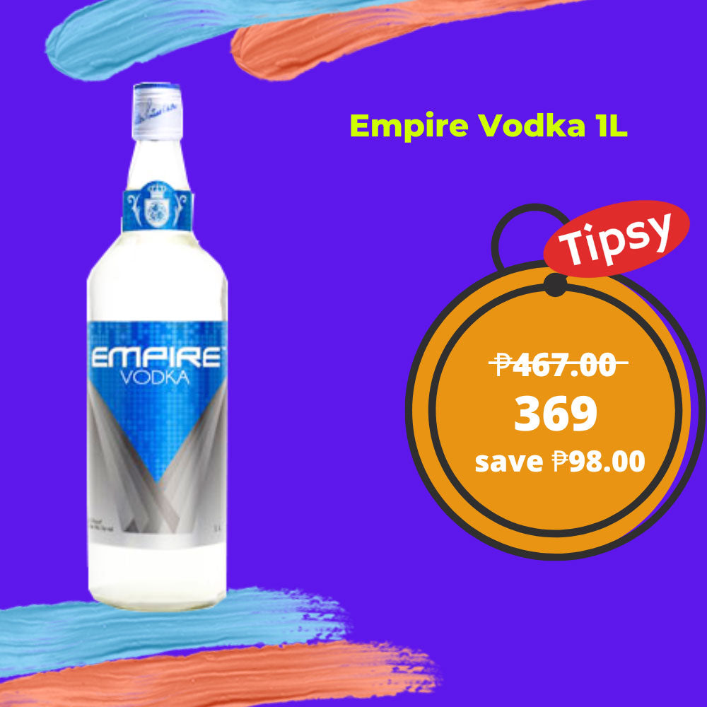 Buy Empire Vodka 1L at a Very Affordable Price in the Philippines – Tipsy