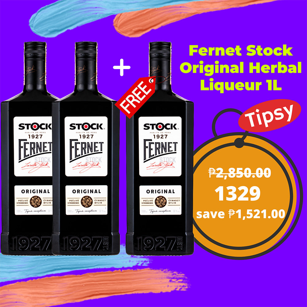 Fernet Stock Original Herbal Liqueur 1L – Tipsy