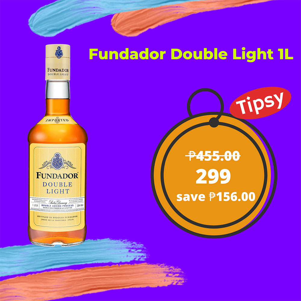 Fundador Double Light 1L – Tipsy
