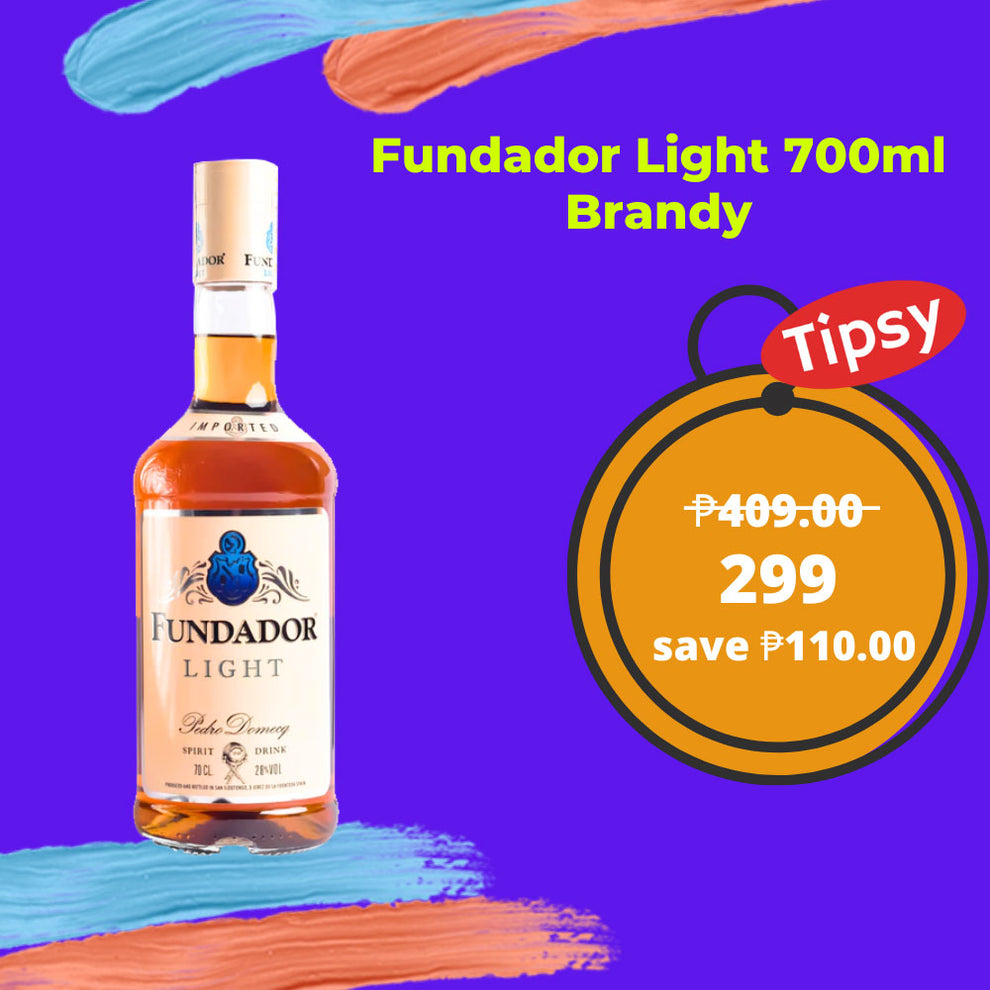 Buy Fundador Light 700ml Brandy at a Very Affordable Price in the Phil ...