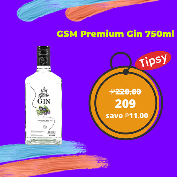 View GSM Premium Gin 750ml price PH, reviews, country of origin ...