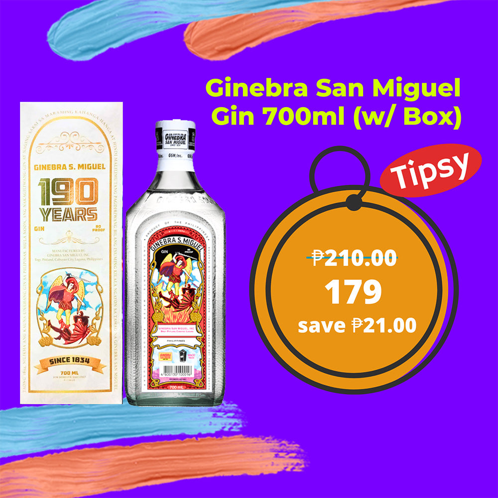 Ginebra San Miguel Gin 700ml – Tipsy