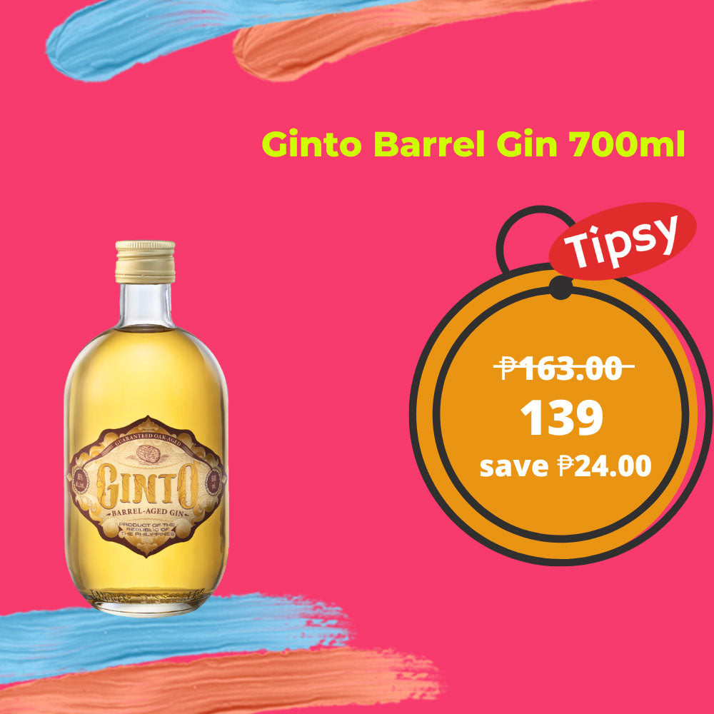 Buy Ginto Barrel Gin 700ml at a Very Affordable Price in the Philippin ...