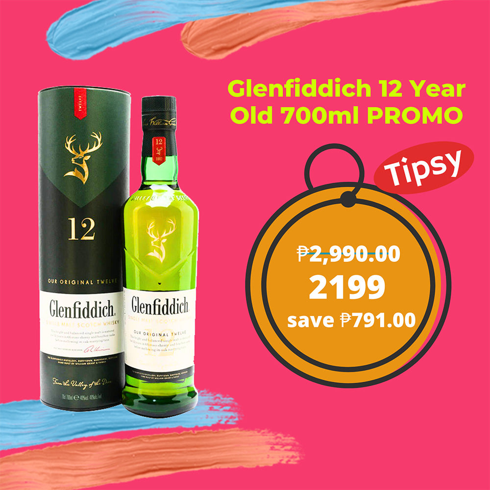 Glenfiddich 12 Year Old 700ml PROMO – Tipsy