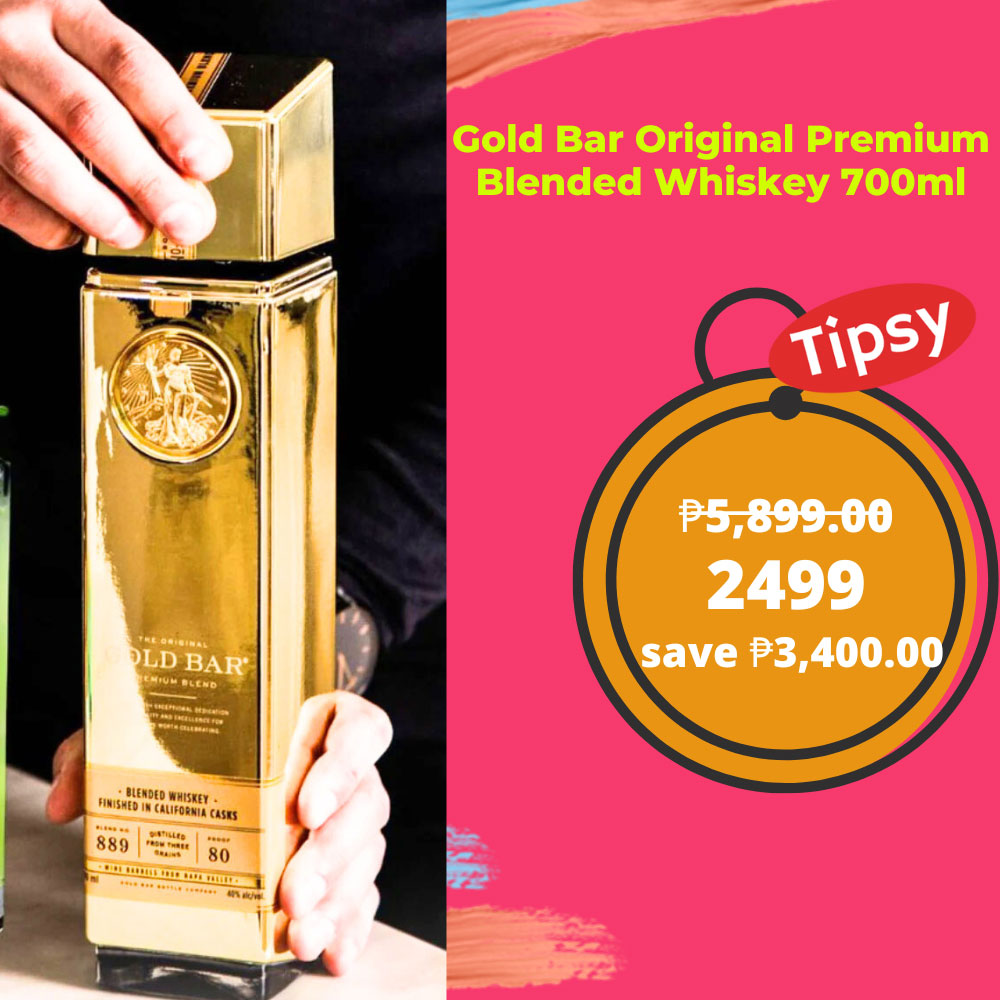 Gold Bar Original Premium Blended Whiskey 700ml – Tipsy