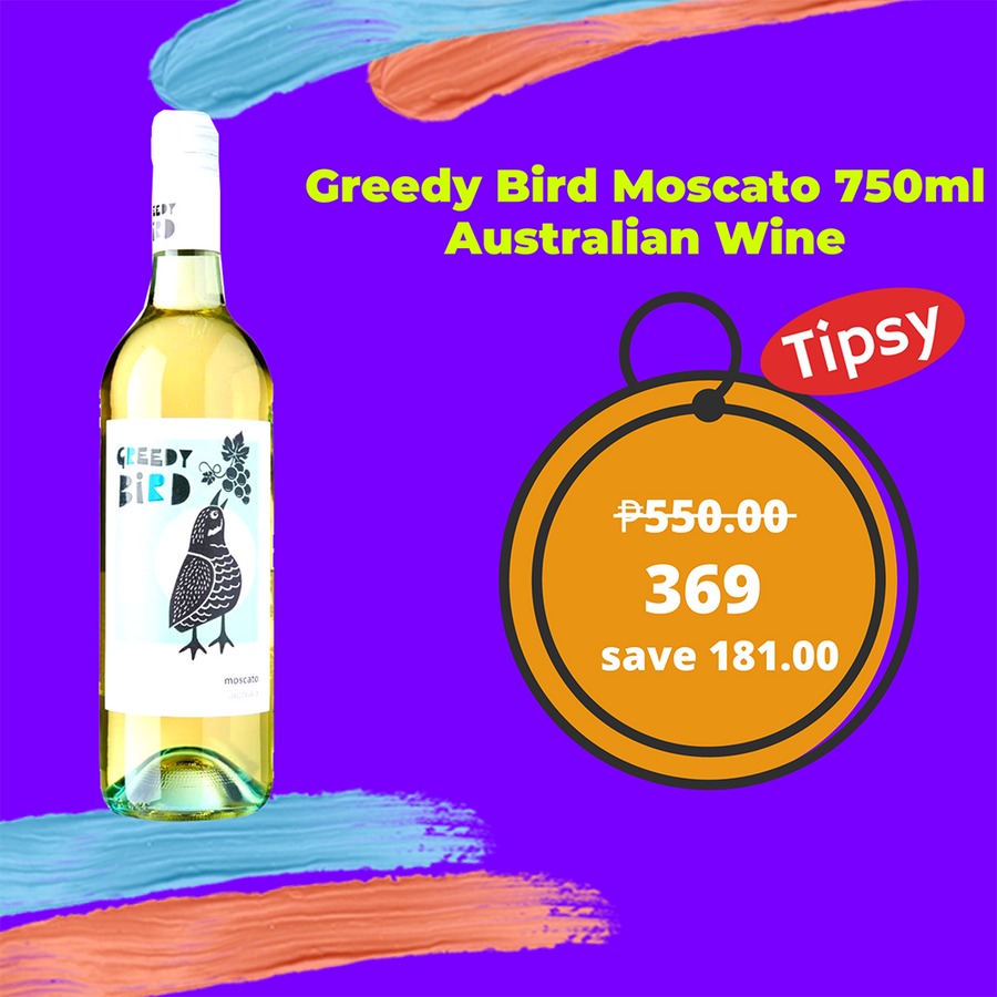 Greedy Bird Moscato 750ml Australian Wine – Tipsy