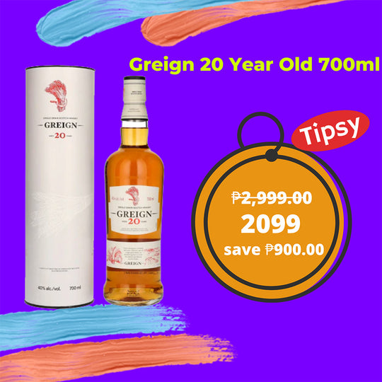 Greign 20 Year Old 700ml – Tipsy