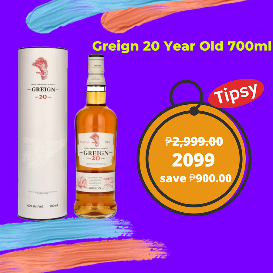 Greign 20 Year Old 700ml – Tipsy