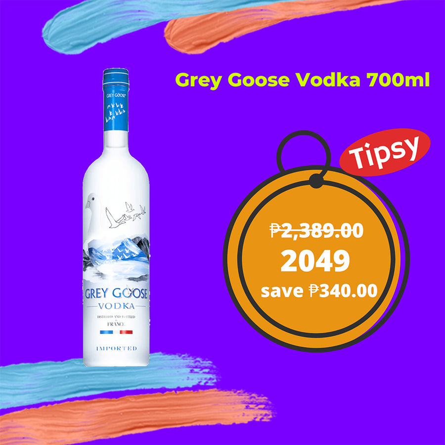 Grey Goose Vodka 700ml – Tipsy