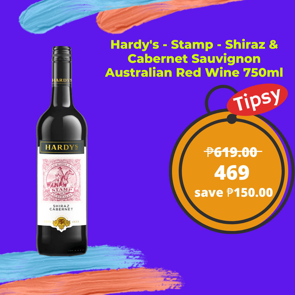 Hardy's - Stamp - Shiraz & Cabernet Sauvignon Australian Red Wine 750m ...