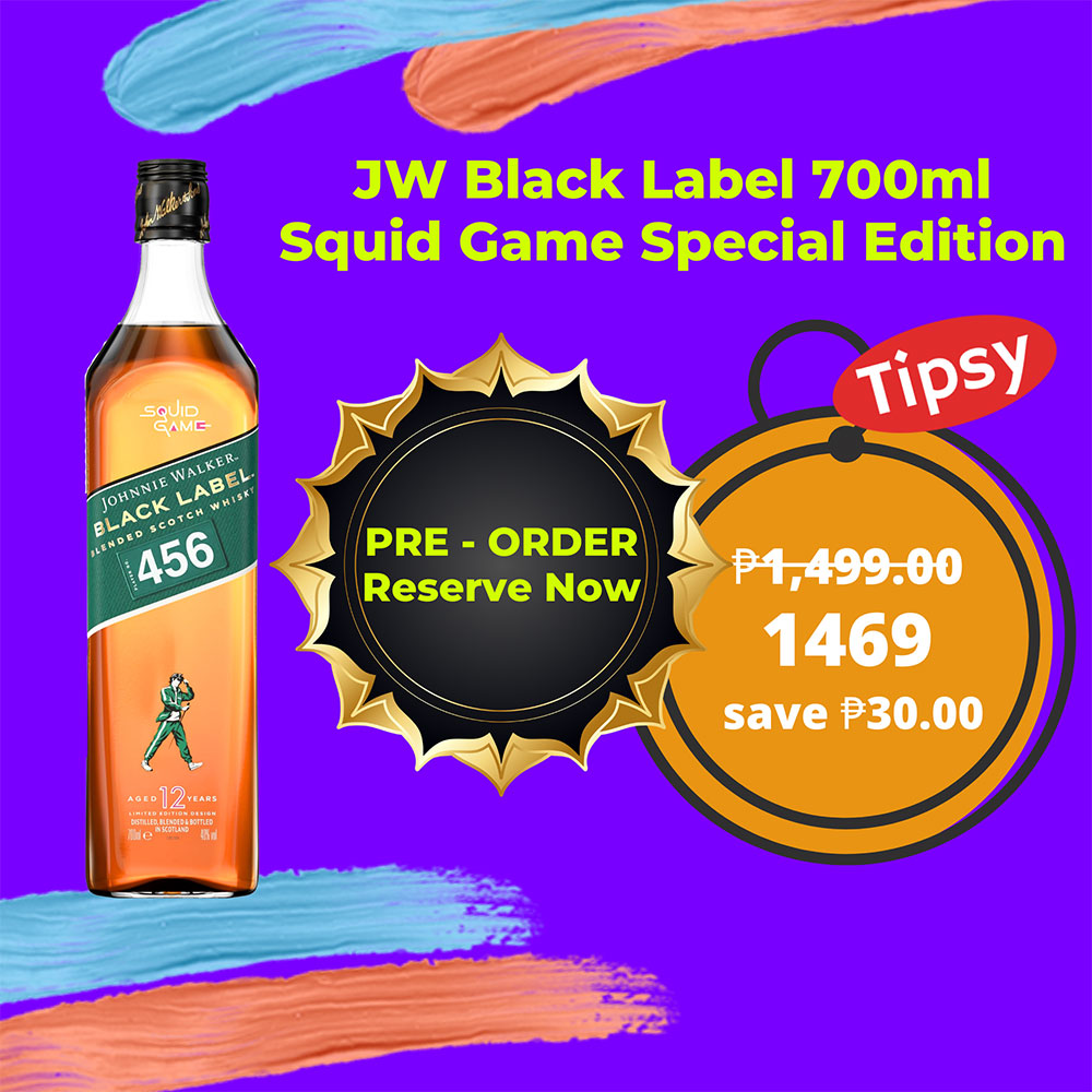 Johnnie Walker Black Label 700ml Squid Game Special Edition – Tipsy