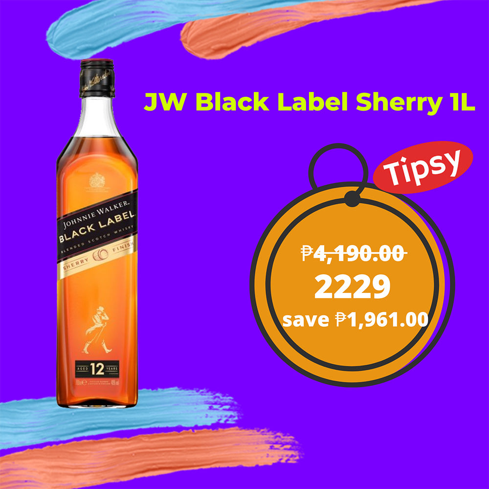 JW Black Label Sherry 1L – Tipsy