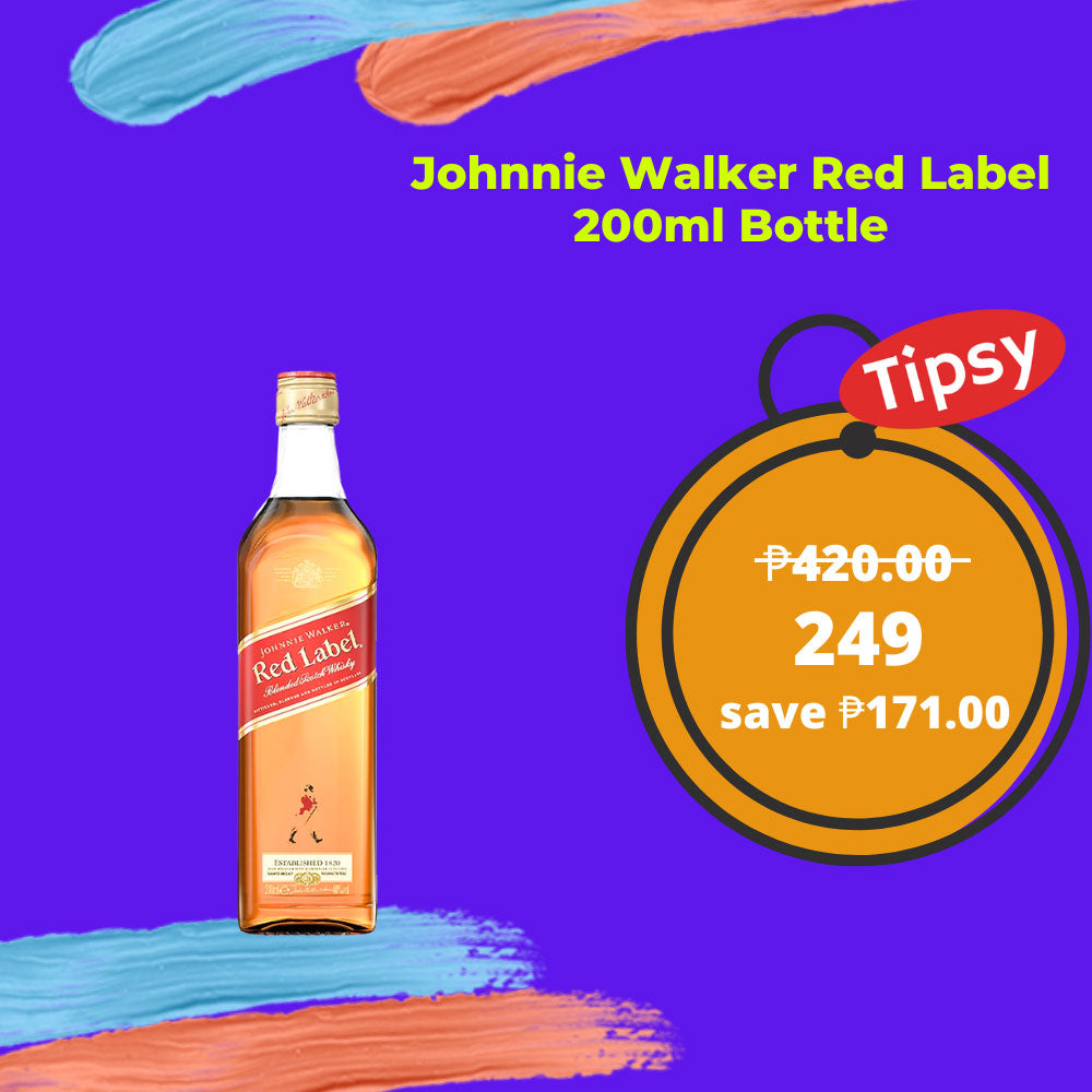 Buy Johnnie Walker Red Label 200ml Bottle at a Very Affordable Price i ...