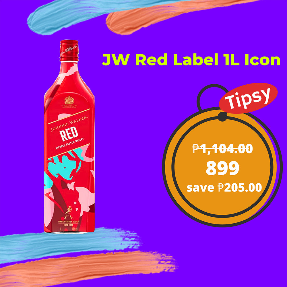 Johnnie Walker Red Label 1L Icon – Tipsy