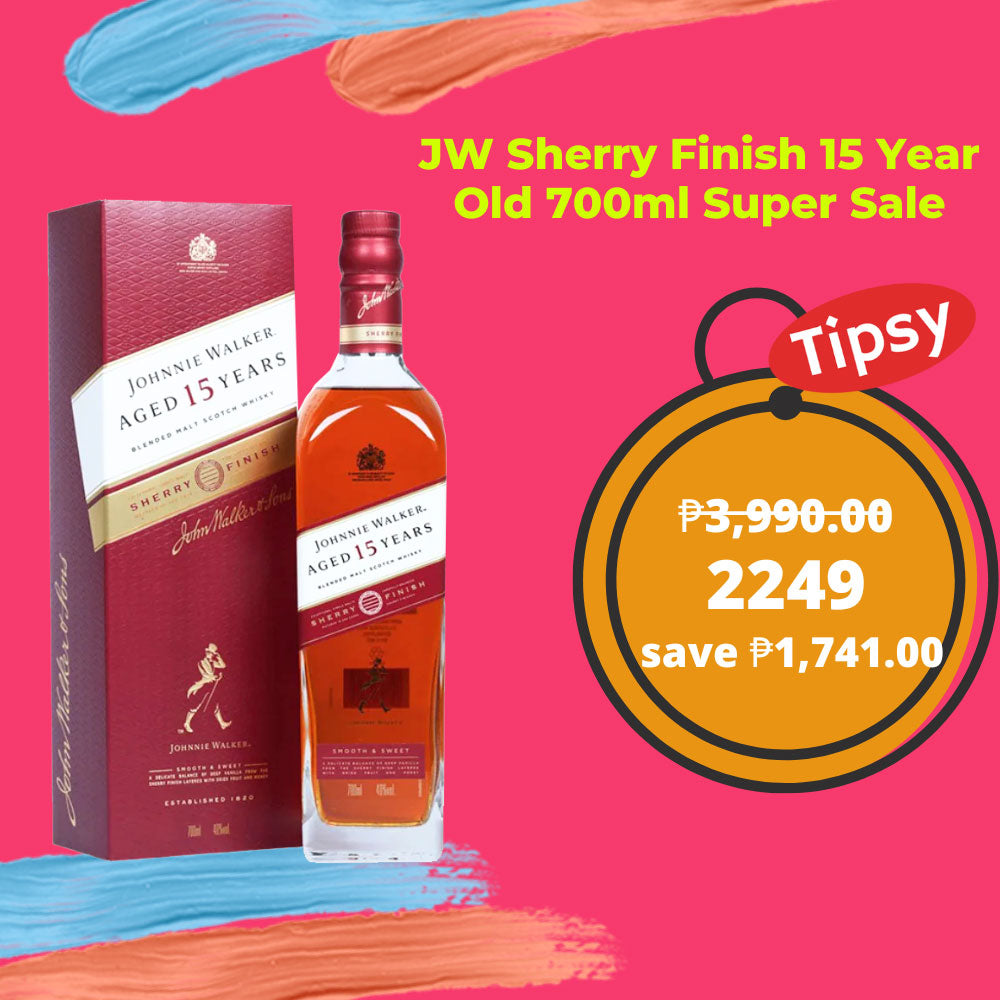 Buy Johnnie Walker 15 Year Old Sherry Finish Whisky 700ml PROMO at a V ...