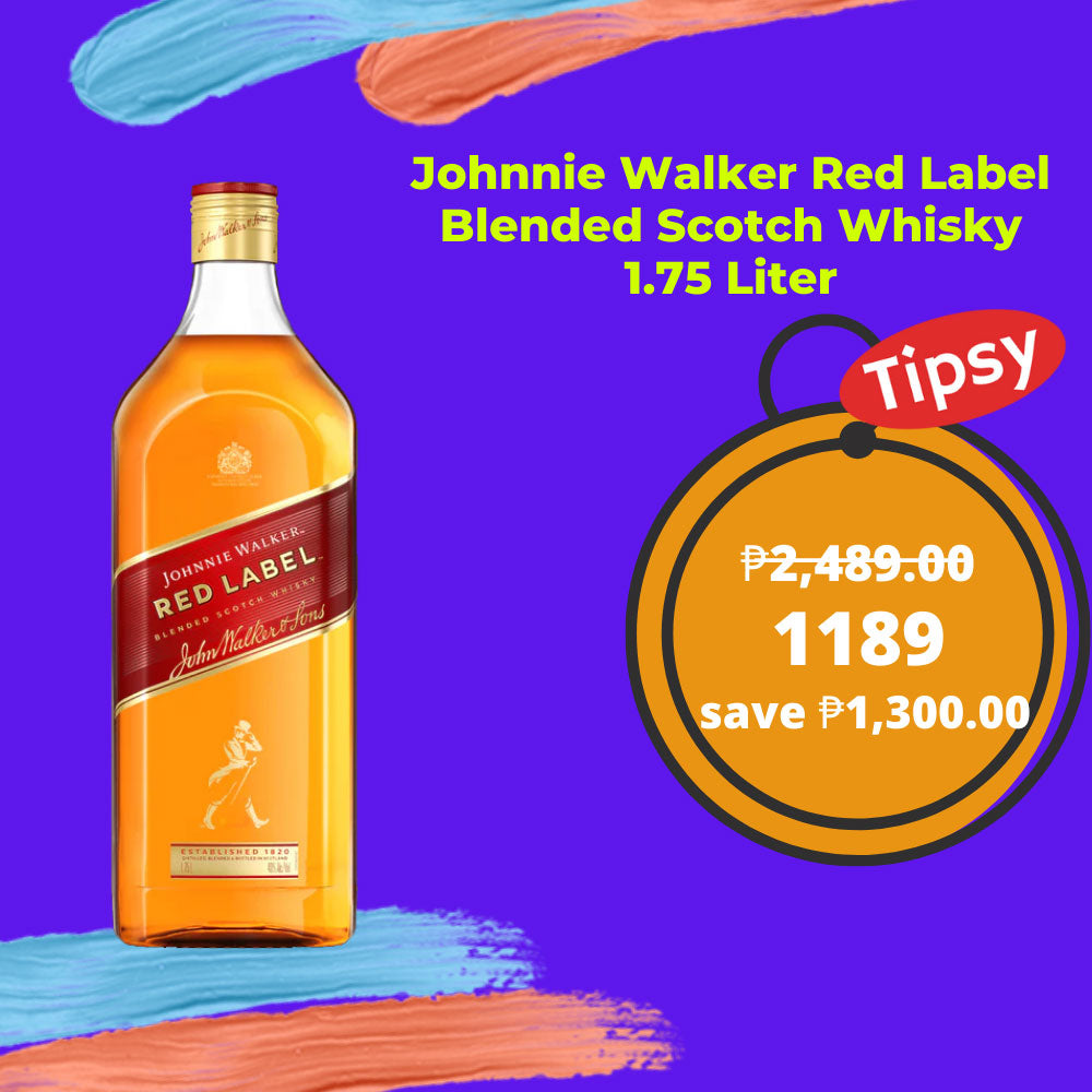 Buy Johnnie Walker Red Label Blended Scotch Whisky 1.75 Liter at a Ver ...