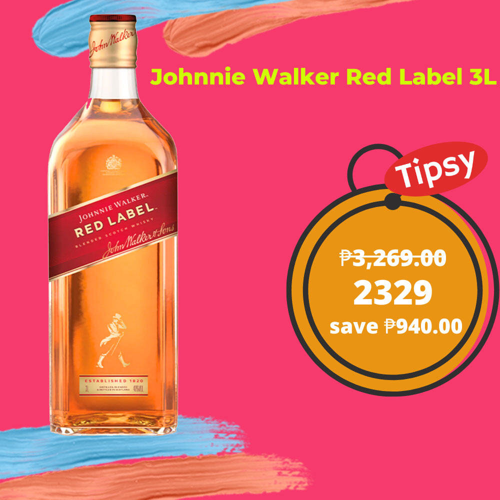 Buy Johnnie Walker Red Label Whisky 3L at a Very Affordable Price in t ...