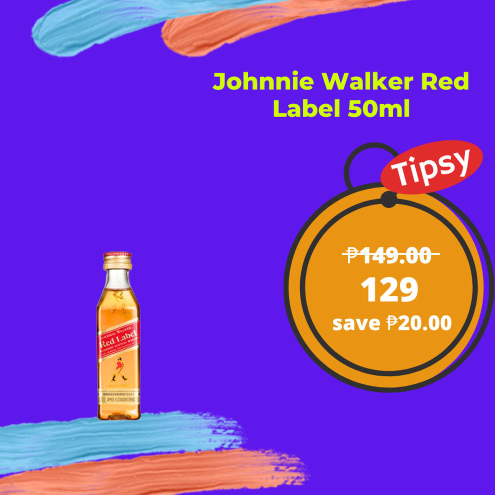 Buy Johnnie Walker Red Label 50ml at a Very Affordable Price in the Ph ...