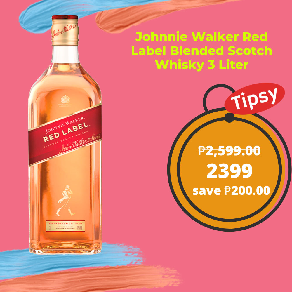 Buy Johnnie Walker Red Label Whisky 3L at a Very Affordable Price in t ...