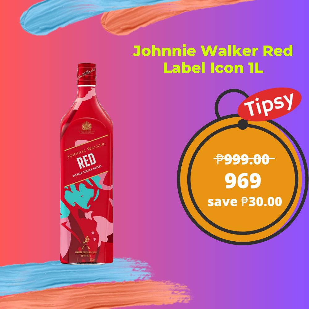 Johnnie Walker Red Label 1L Icon – Tipsy