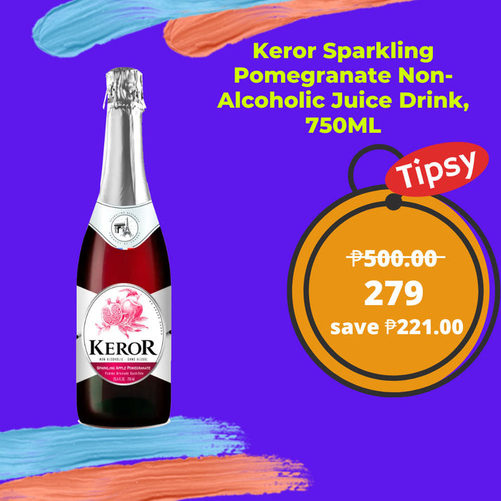 Buy Keror Sparkling Pomegranate Non-Alcoholic Juice Drink WIne , 750ML ...