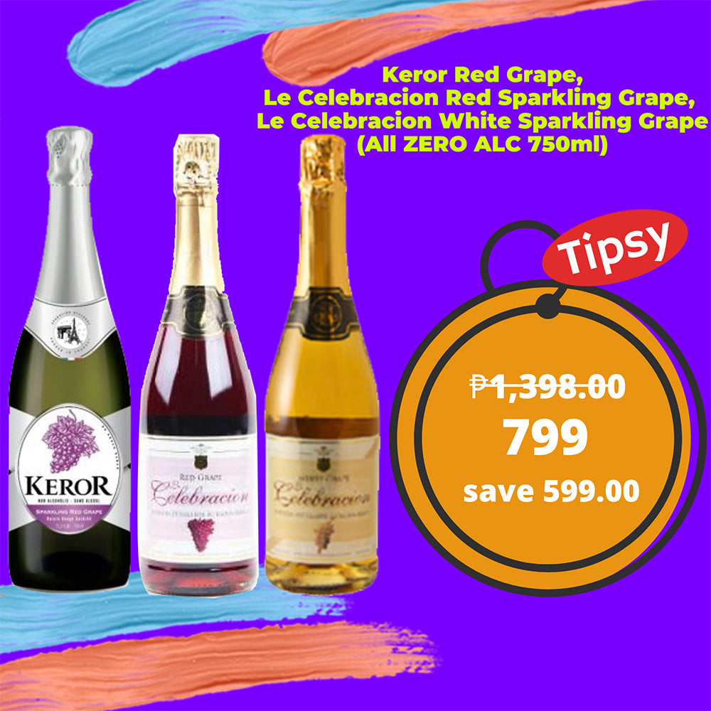 Keror Red Grape, Le Celebracion Red Sparkling Grape, Le Celebracion Wh ...