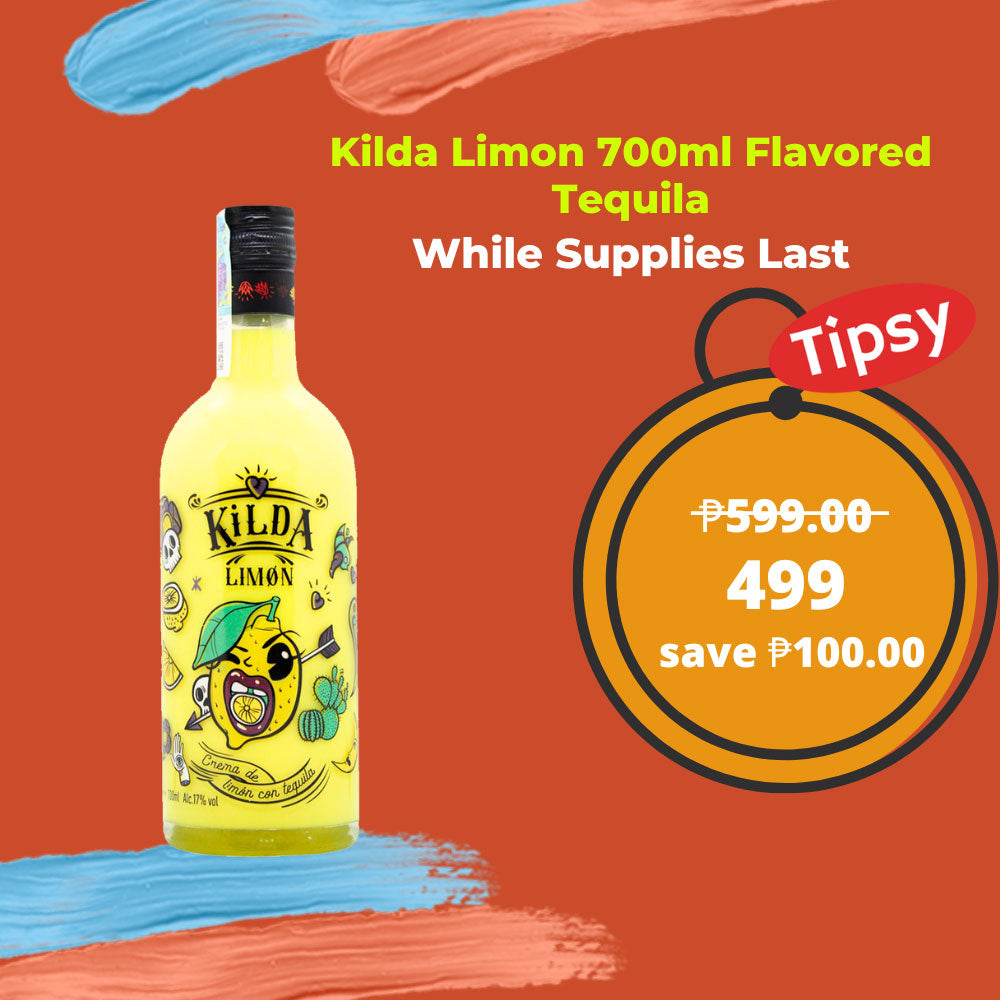 Buy Kilda Lemon 700ml Flavored Tequila at a Very Affordable Price in t ...