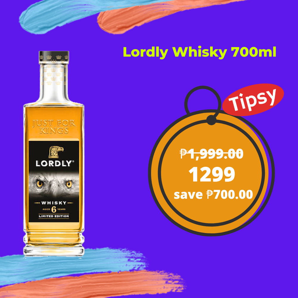 Buy Lordly Whisky 700ml at a Very Affordable Price in the Philippines – Tipsy