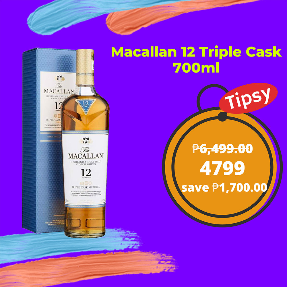 Macallan 12 Triple Cask 700ml Price PH, reviews, country of origin, flavors, sizes and type of ...