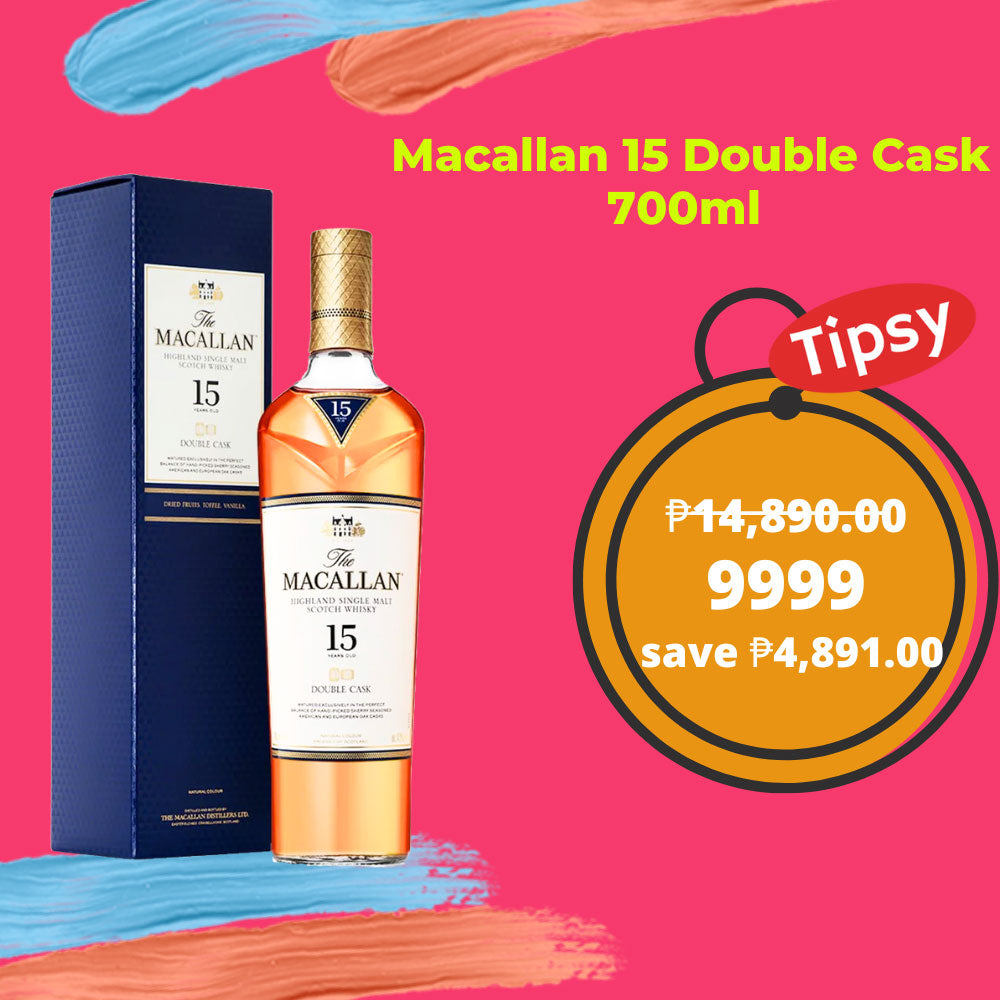 Buy Macallan 15 Double Cask 700ml Single Malt Whisky at a Very Afforda – Tipsy