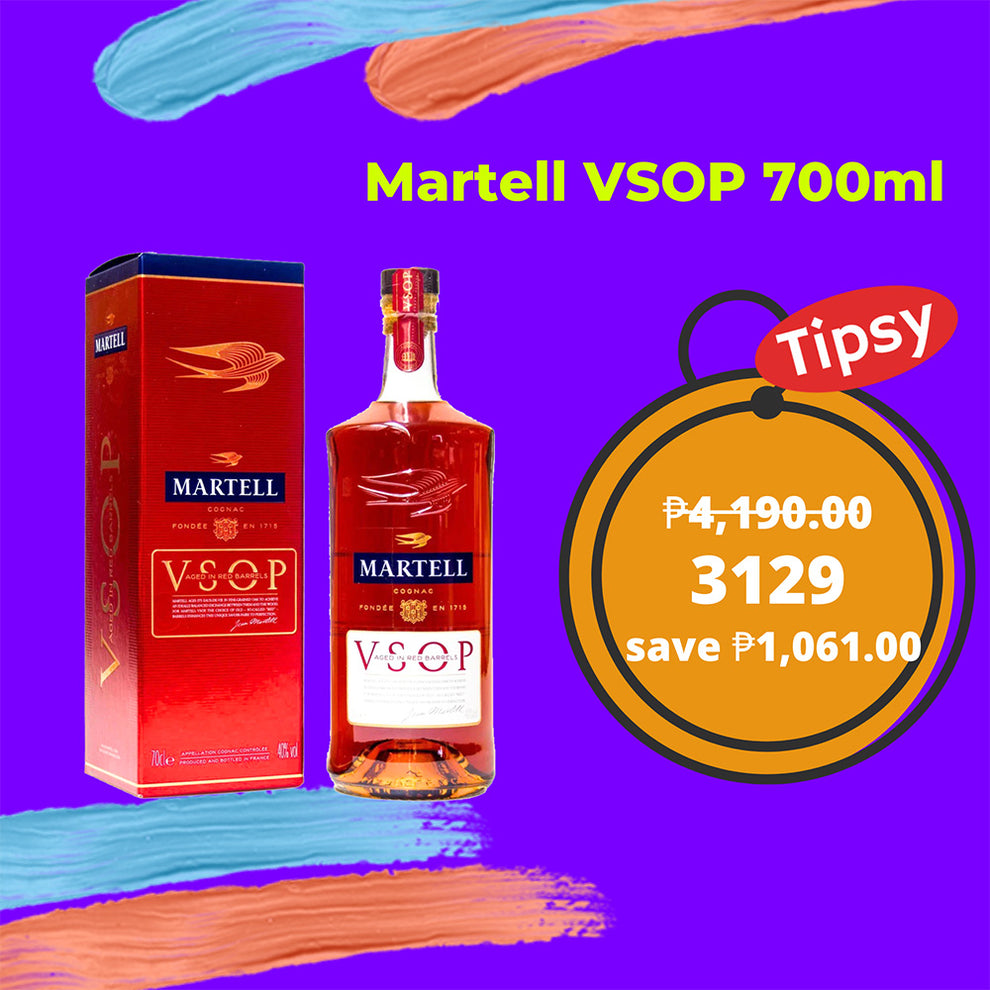 Buy Martell VSOP Cognac 700ml at a Very Affordable Price in the Philip – Tipsy