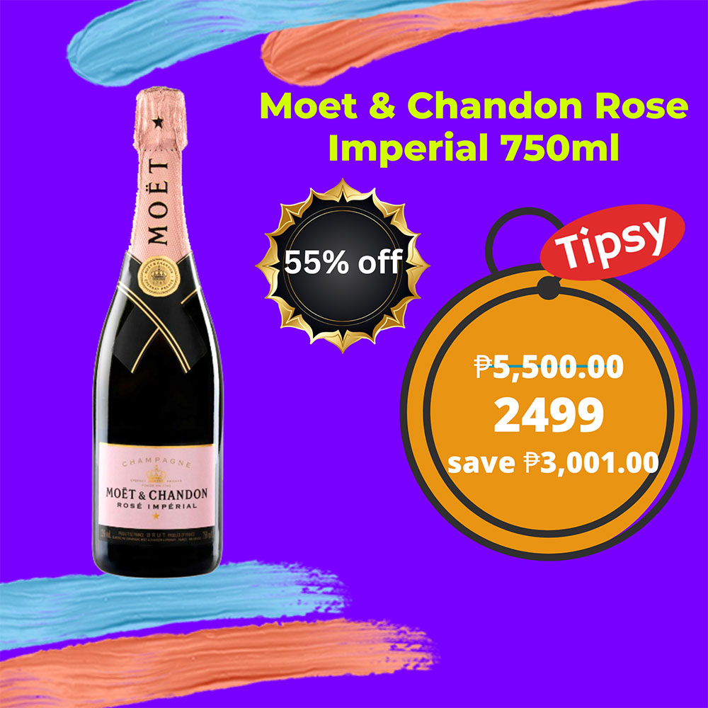 Moet & Chandon Rose Imperial 750ml – Tipsy