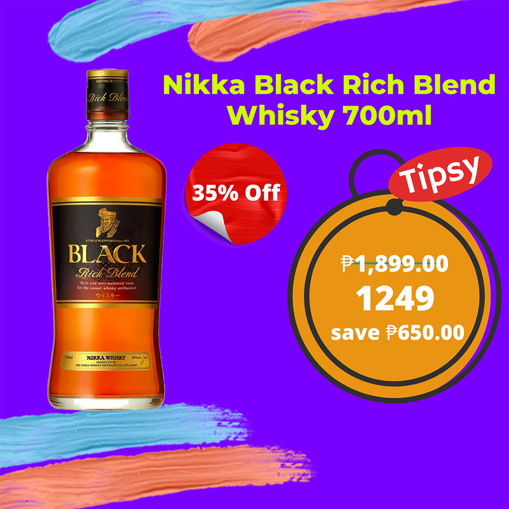 Nikka Black Rich Blend Whisky 700ml – Tipsy